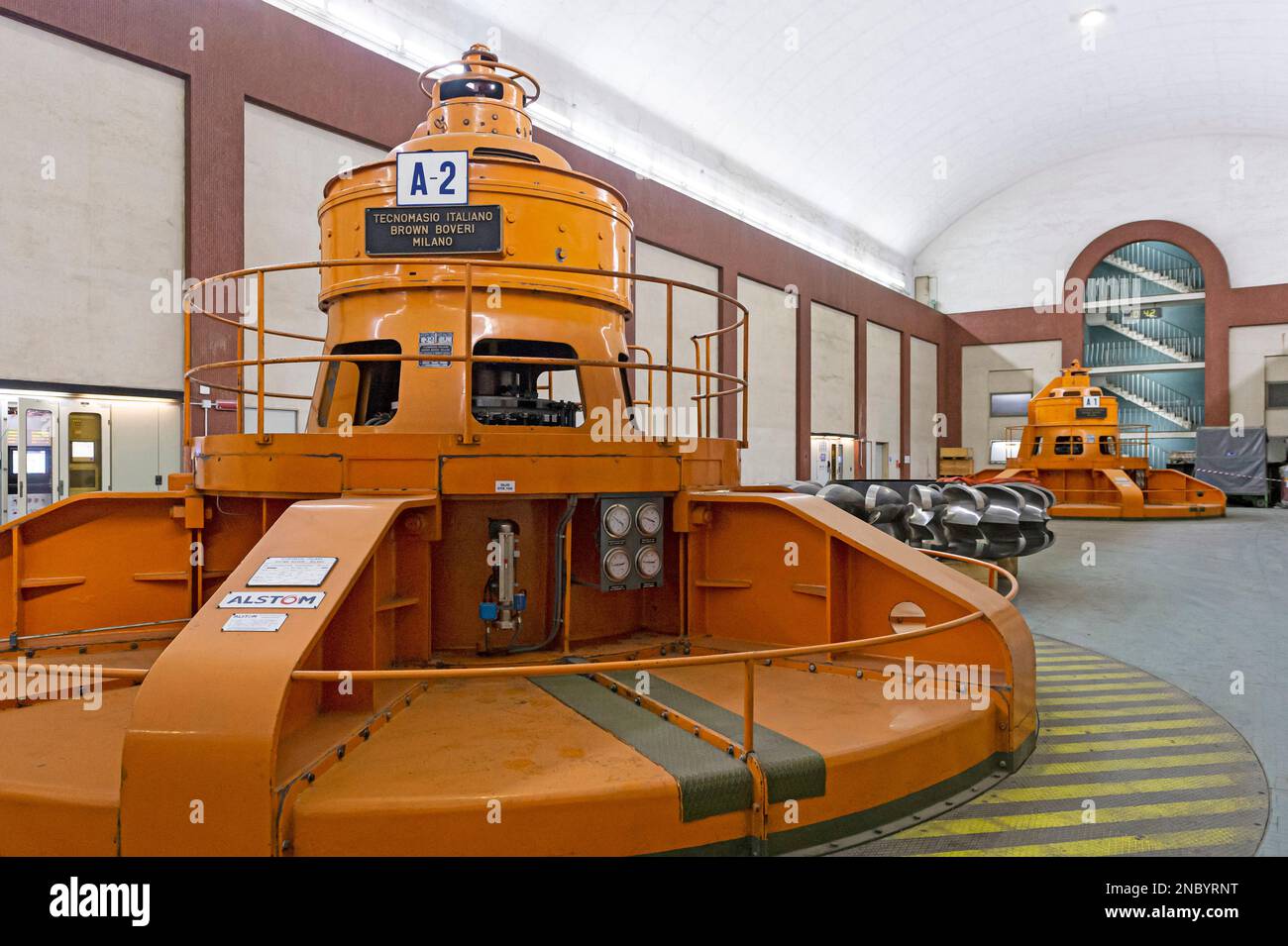 hydroelectric power plant, grosio, italy Stock Photo - Alamy