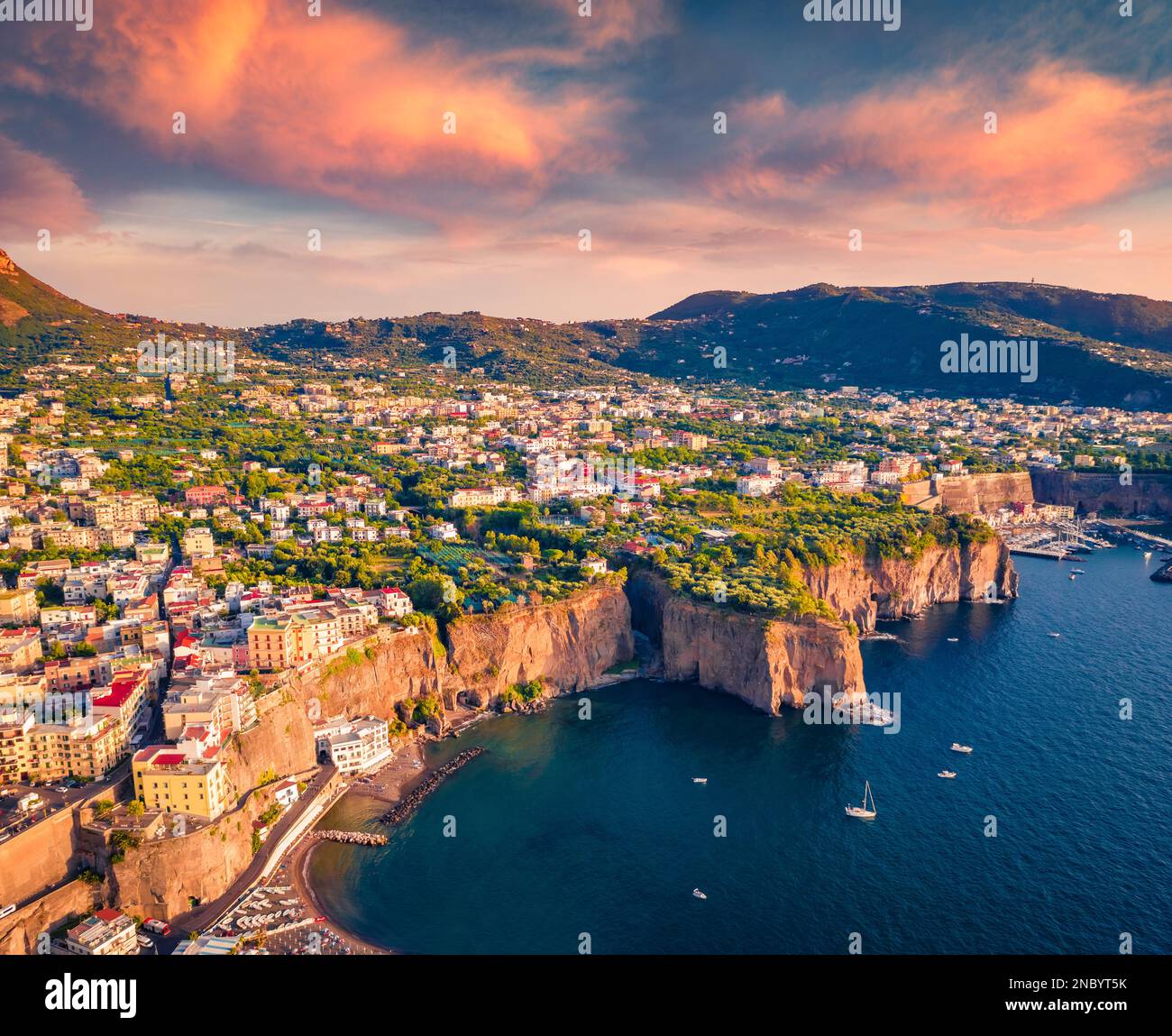 Agropoli port hi-res stock photography and images - Alamy