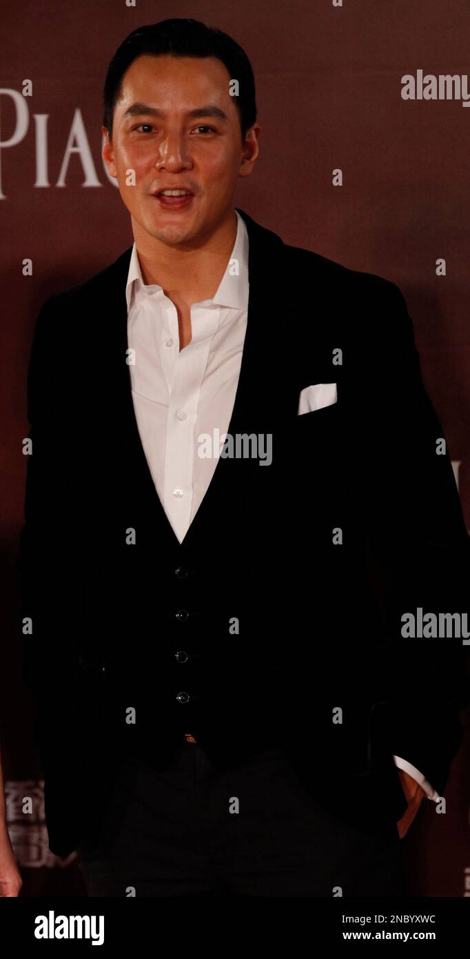 Hong Kong actor Daniel Wu poses on the red carpet of the 30th Hong Kong ...