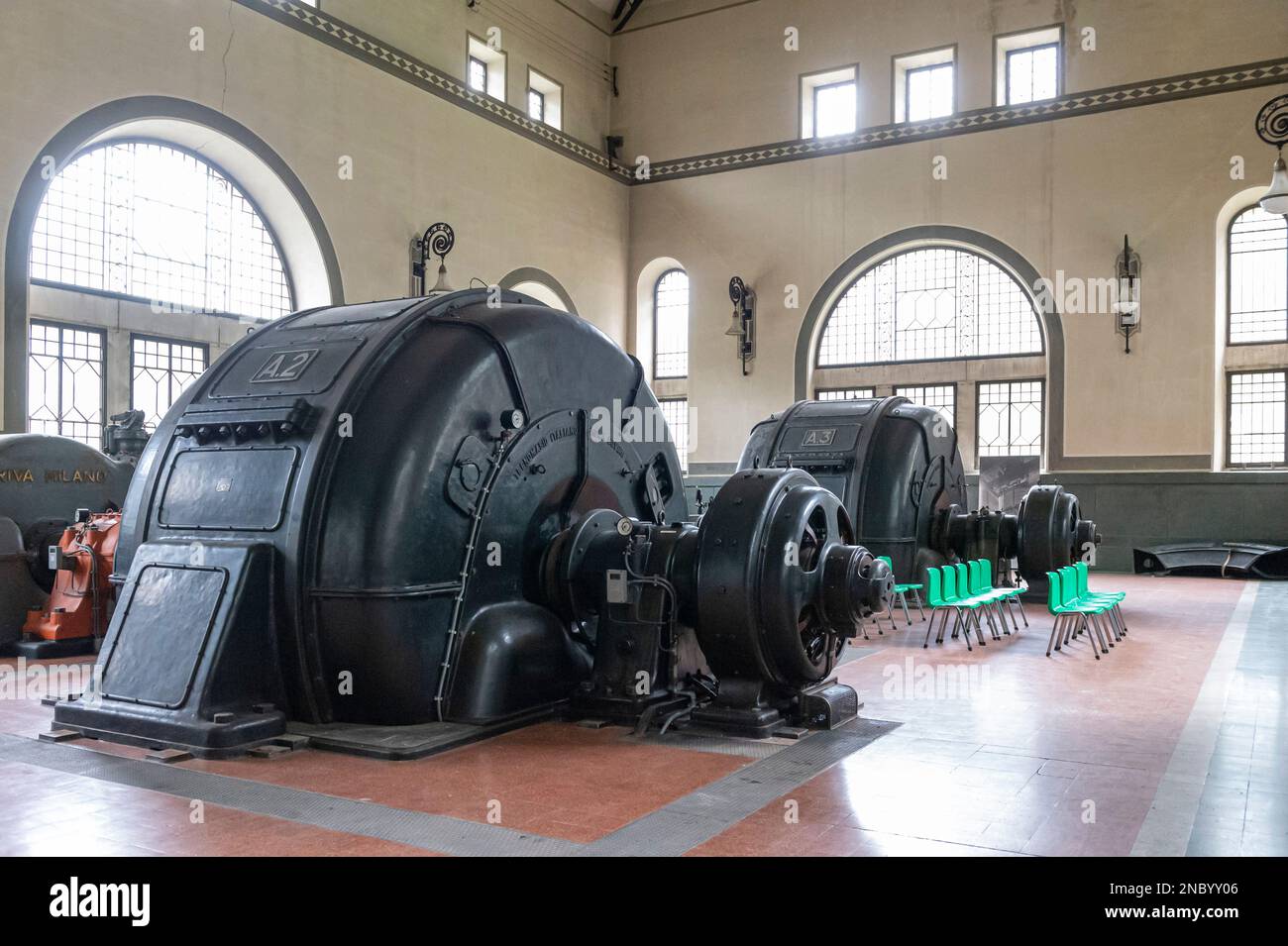 fraele ex hydroelectric power plant, isolaccia, italy Stock Photo - Alamy