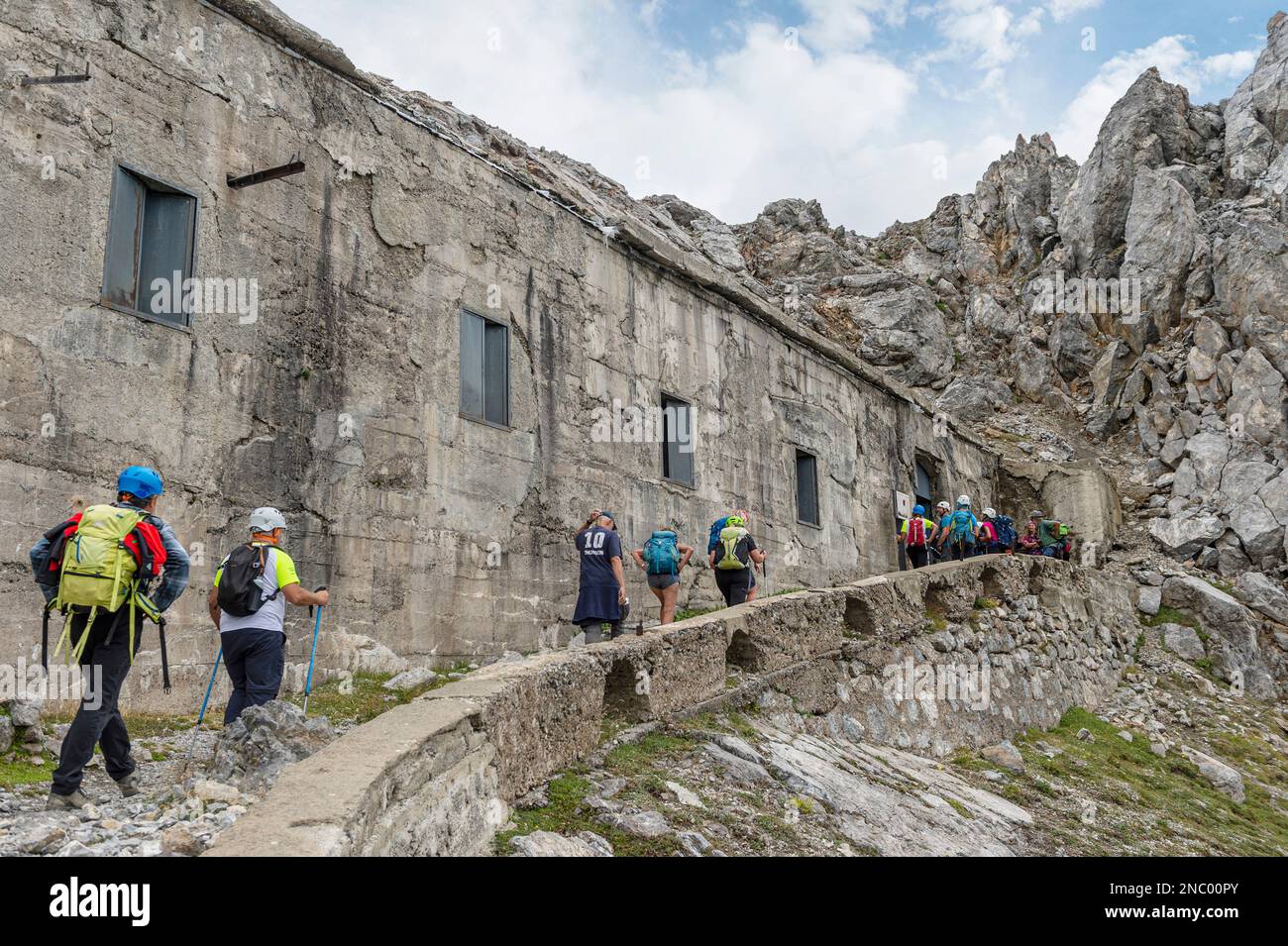 hike on monte delle scale mount, fort of first word war, valdidentro ...