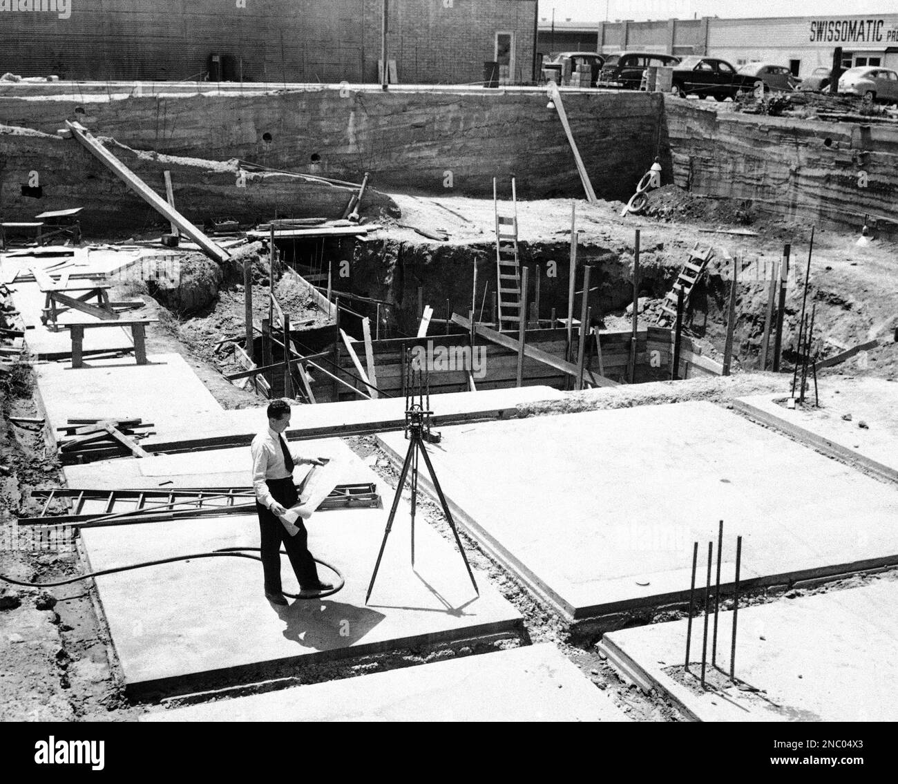 John F. Drescher, consulting engineer of Santa Monica, Calif., is with ...
