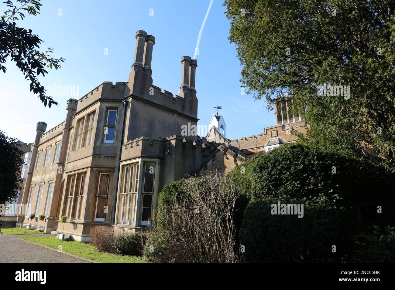 Nonsuch Mansion, Cheam, Surrey, UK Stock Photo - Alamy
