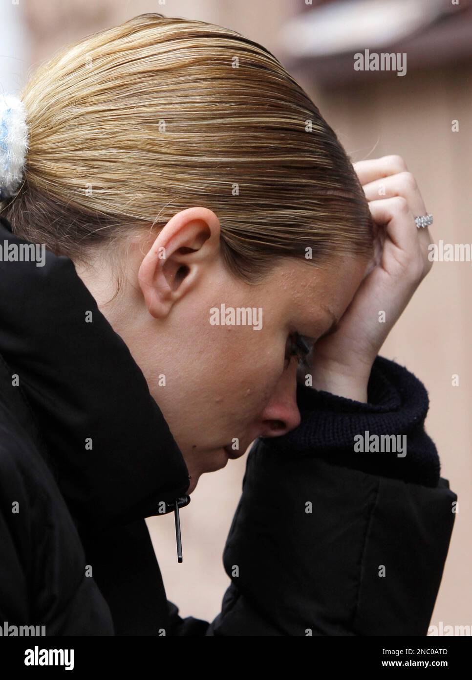 Christine Santos of Newburgh, N.Y., a family friend of Lashanda ...