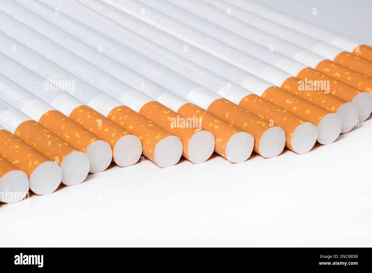 Open cigarettes in pack hi-res stock photography and images - Alamy