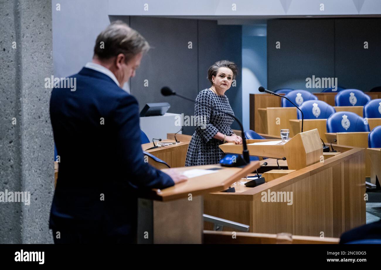 THE HAGUE - Pieter Omtzigt (Group Omtzigt) and Alexandra van Huffelen ...