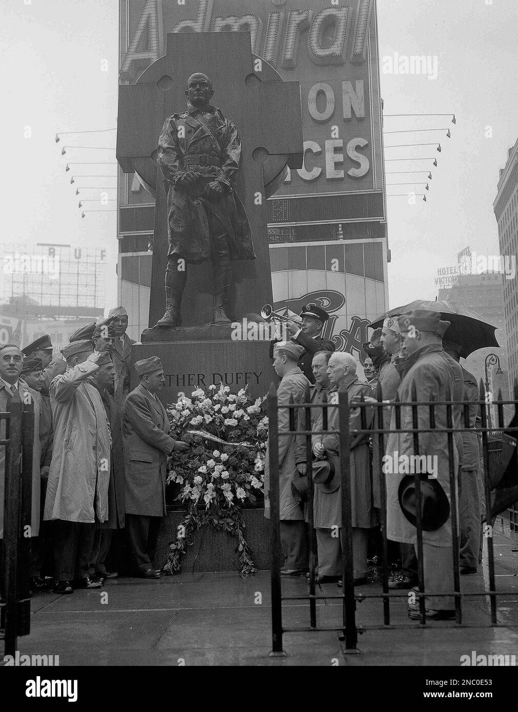 New York City Mayor Vincent R. Impellitteri, left, and Charles F ...