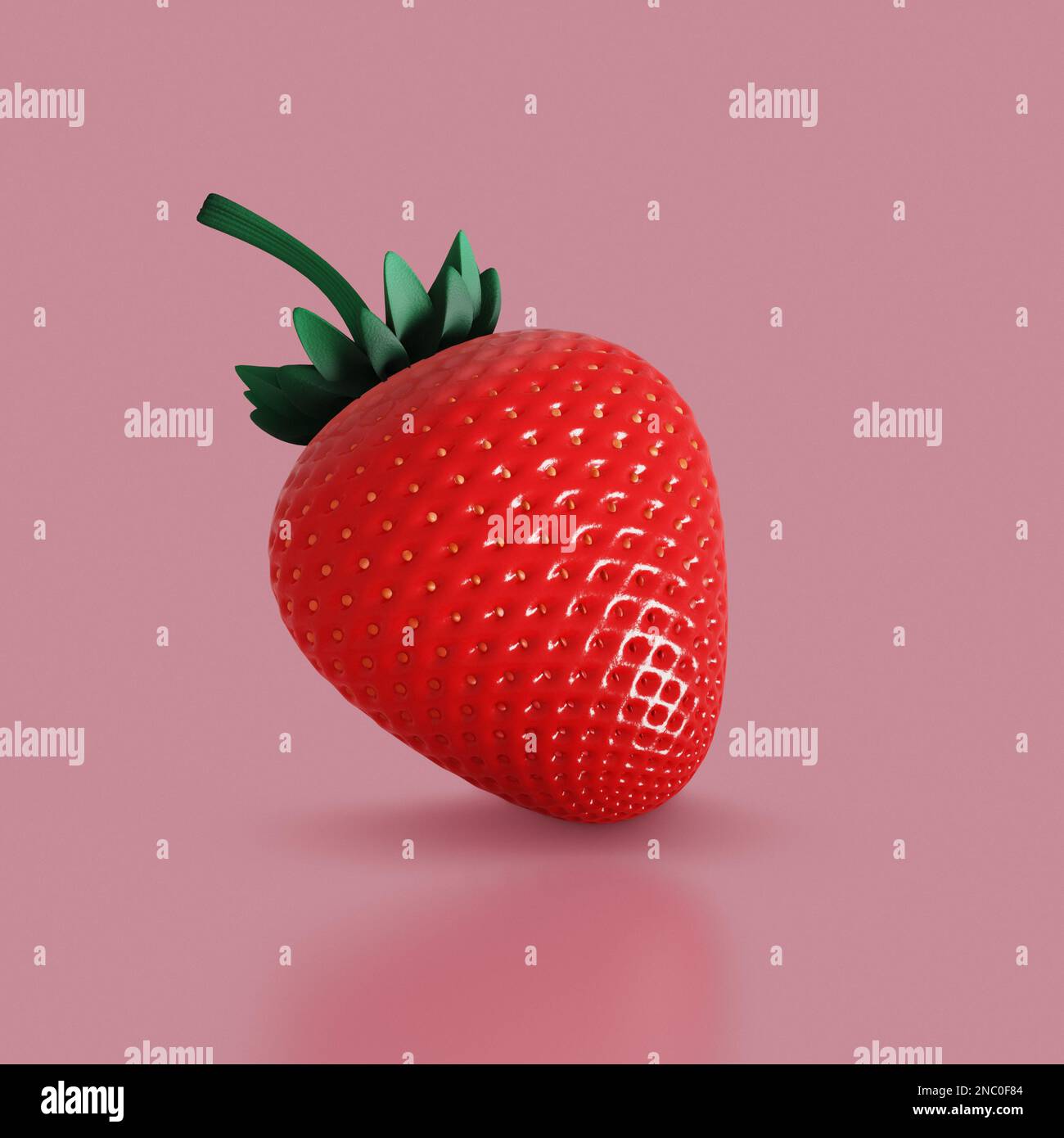 Strawberry 3d hi-res stock photography and images - Alamy