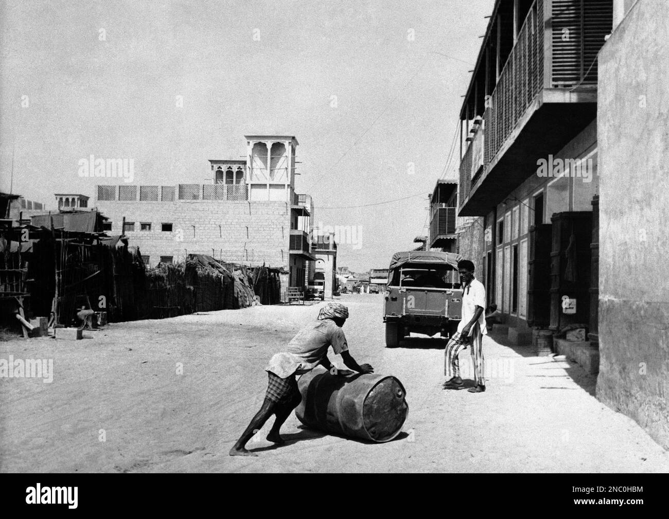 Toiling under a scorching sun in one of the hottest places in the world ...