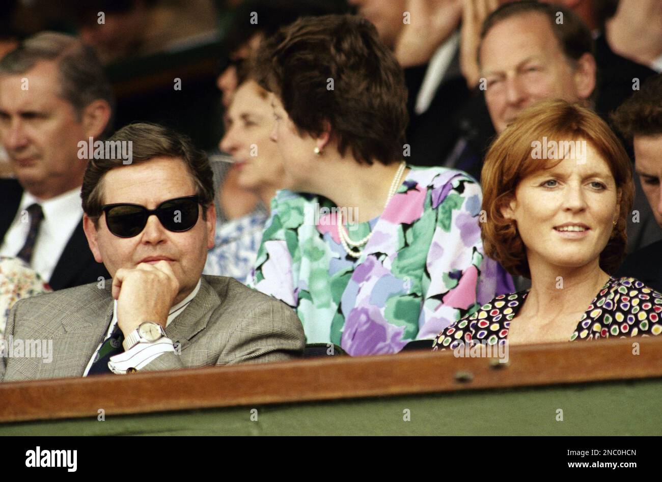 The Sultan Azlan Shah of Malaysia joins Sarah Ferguson, the Duchess of ...