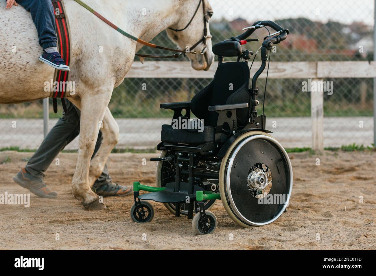 Hippotherapy session hi-res stock photography and images - Alamy