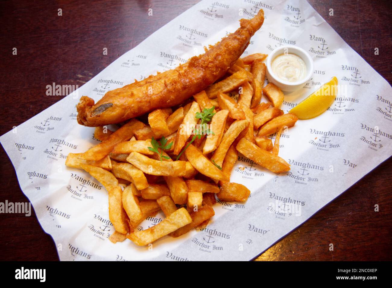 Fish & Chips Stock Photo - Alamy