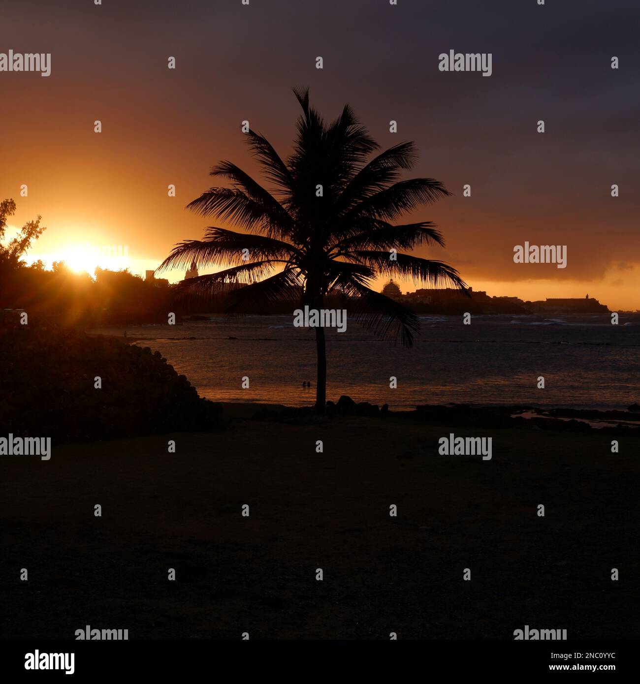 Sunset view san juan hi-res stock photography and images - Alamy