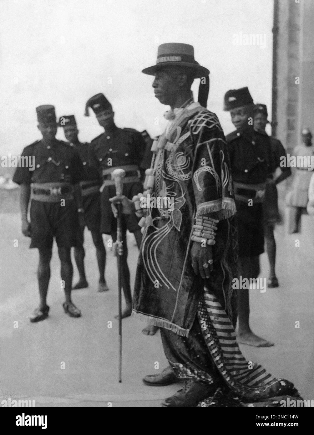 Summoned by the Nigerian Government, a conference of Chiefs of the ...