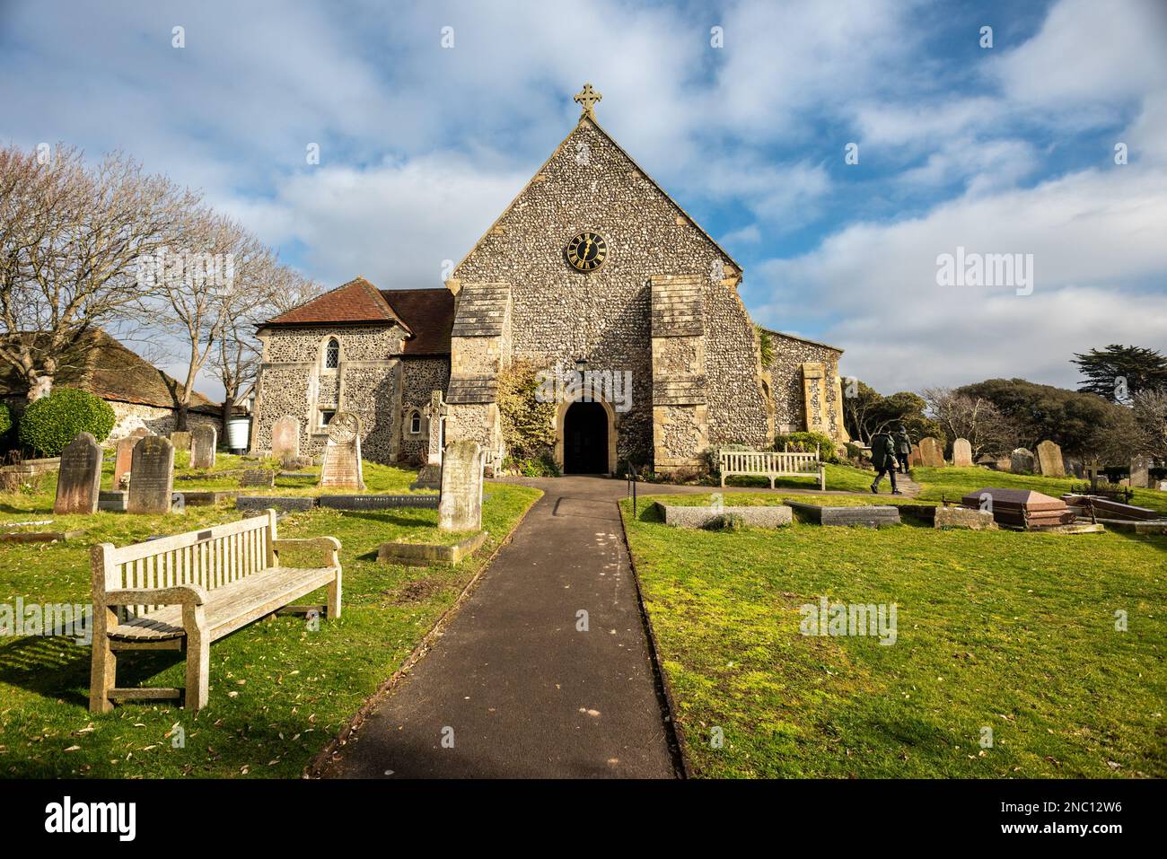 Rottingdean, February 9th 2023: St Margaret of Antioch Church in ...