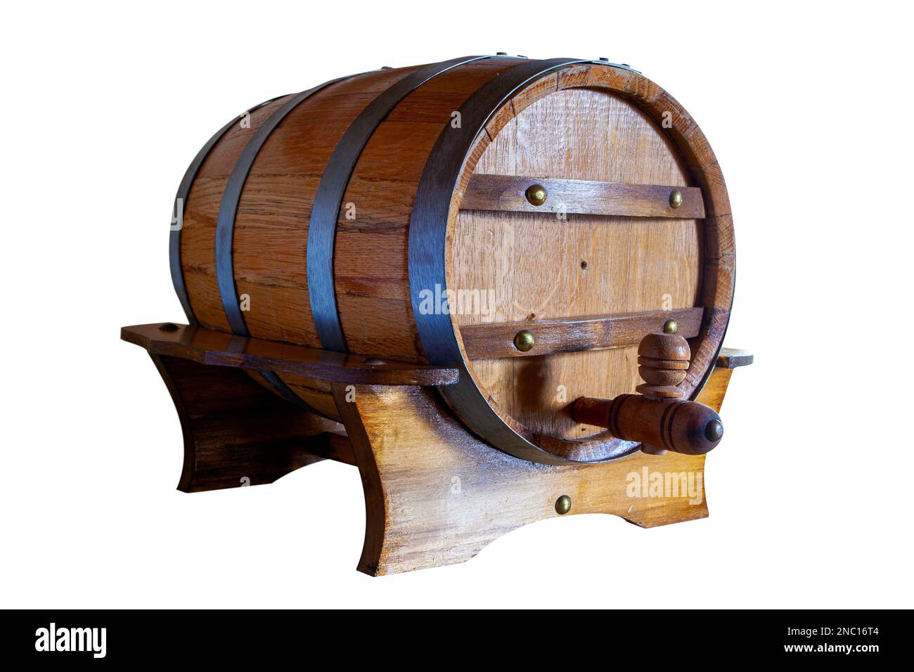 barrel with tap Stock Photo - Alamy
