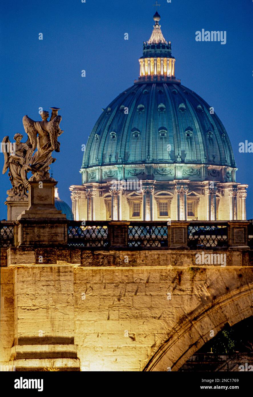 Rome italy Dome of St. Peter Stock Photo - Alamy