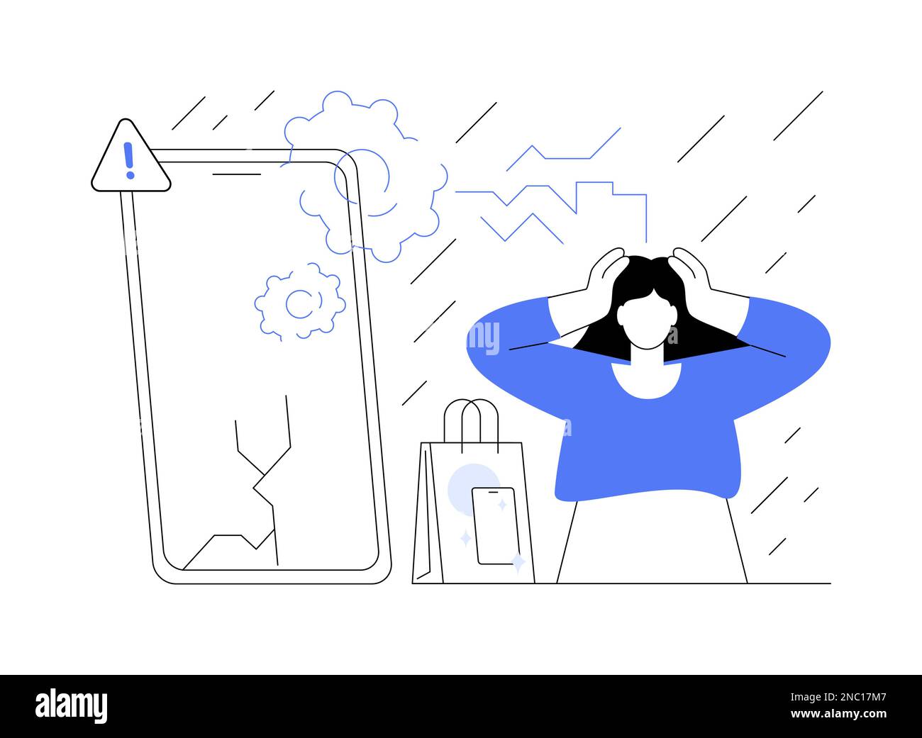 Defective product abstract concept vector illustration Stock Vector ...