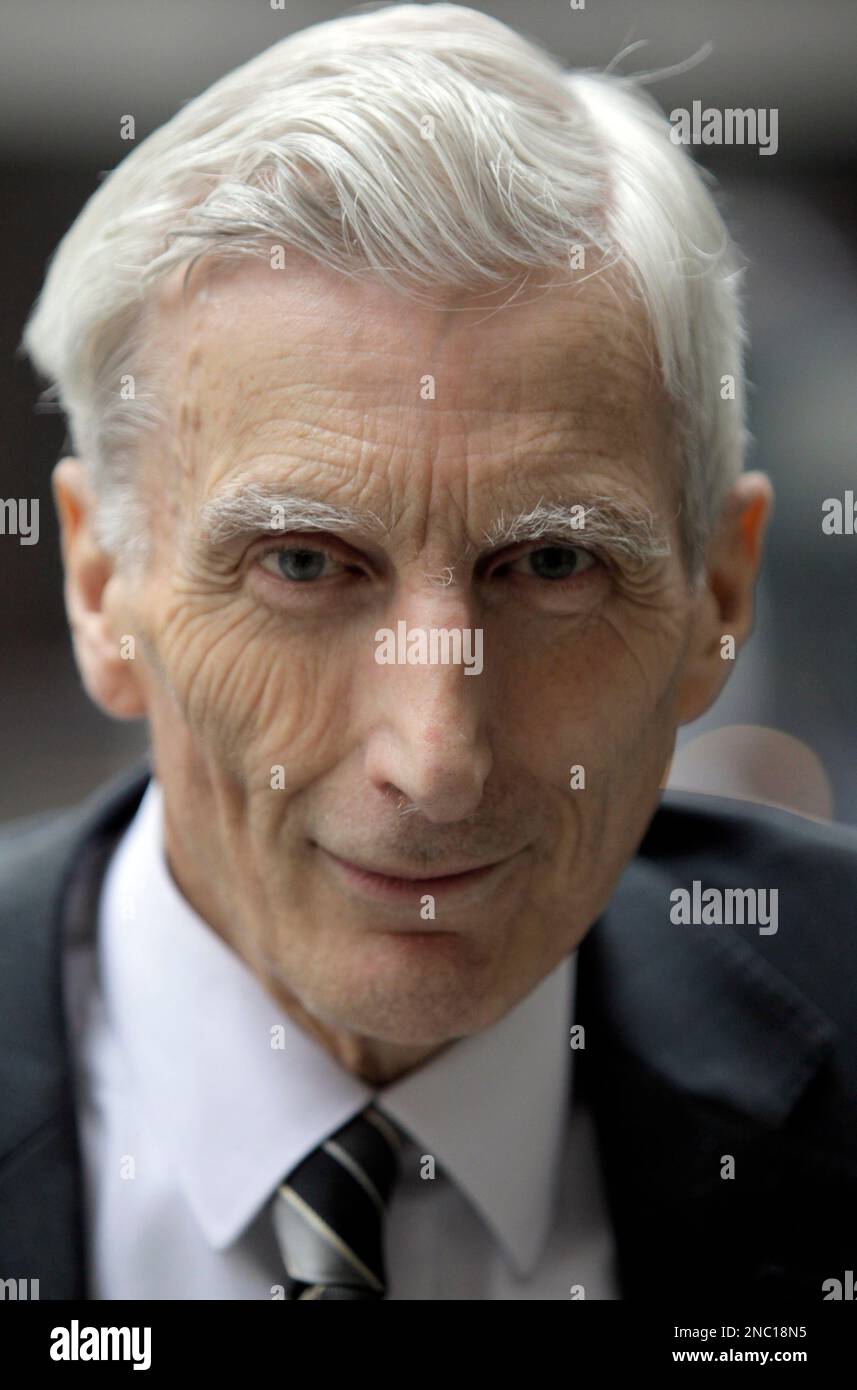 British astrophysicist Martin Rees, poses in central London,Tuesday ...