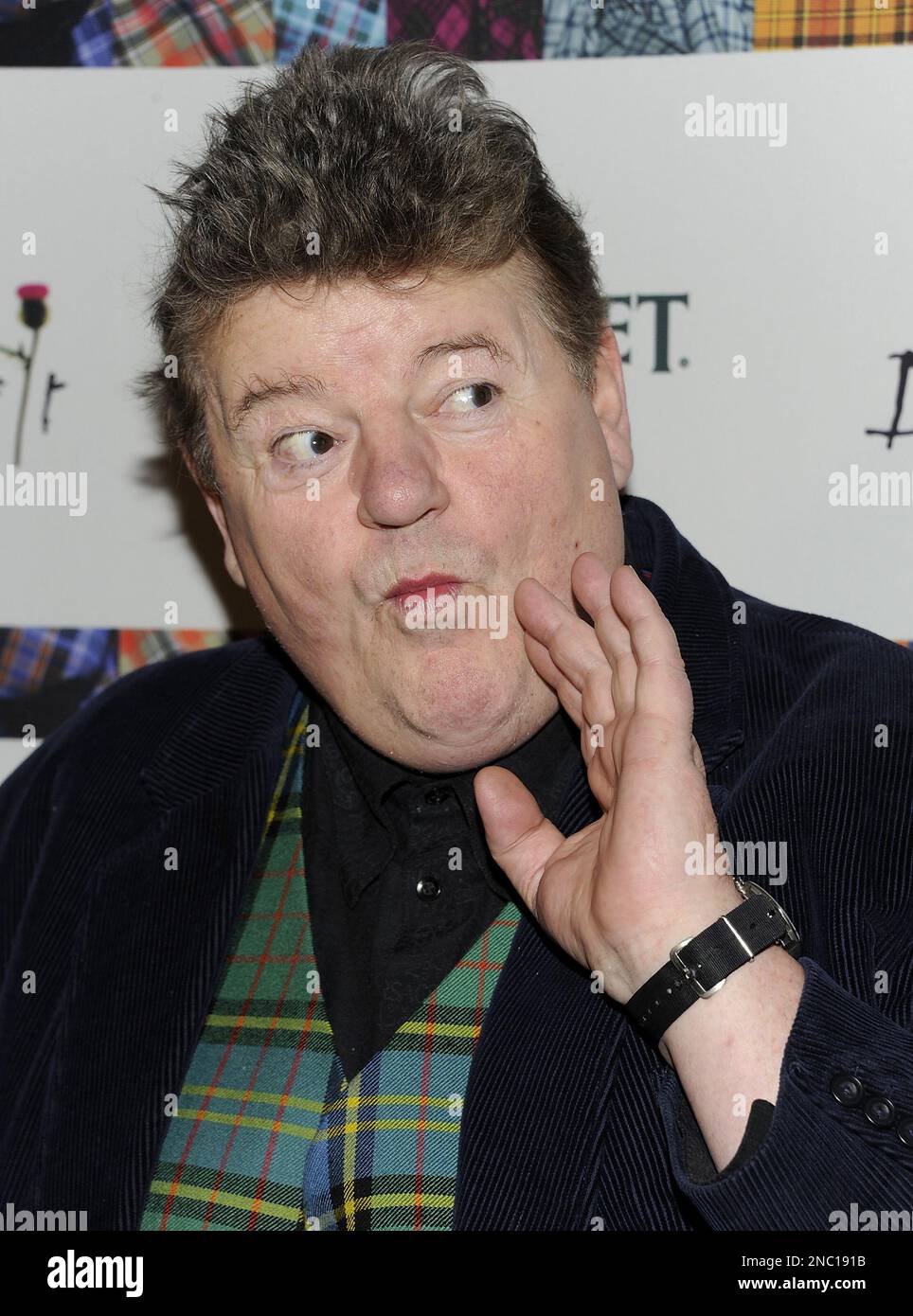 Actor Robbie Coltrane attends the 'Dressed To Kilt' fashion show to ...