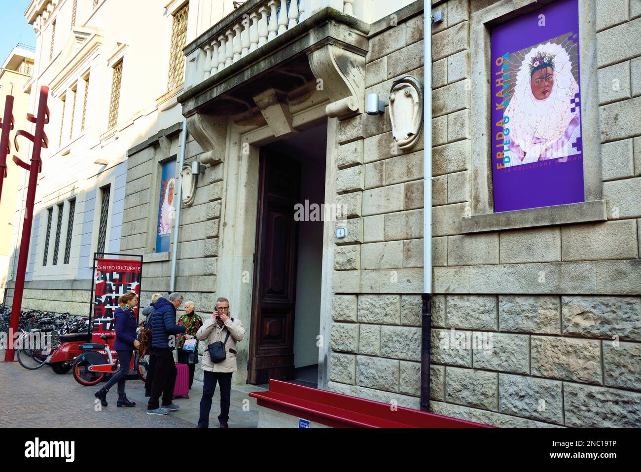 Padua, Italy, 14th February 2023. On Valentine's Day the exhibition ...