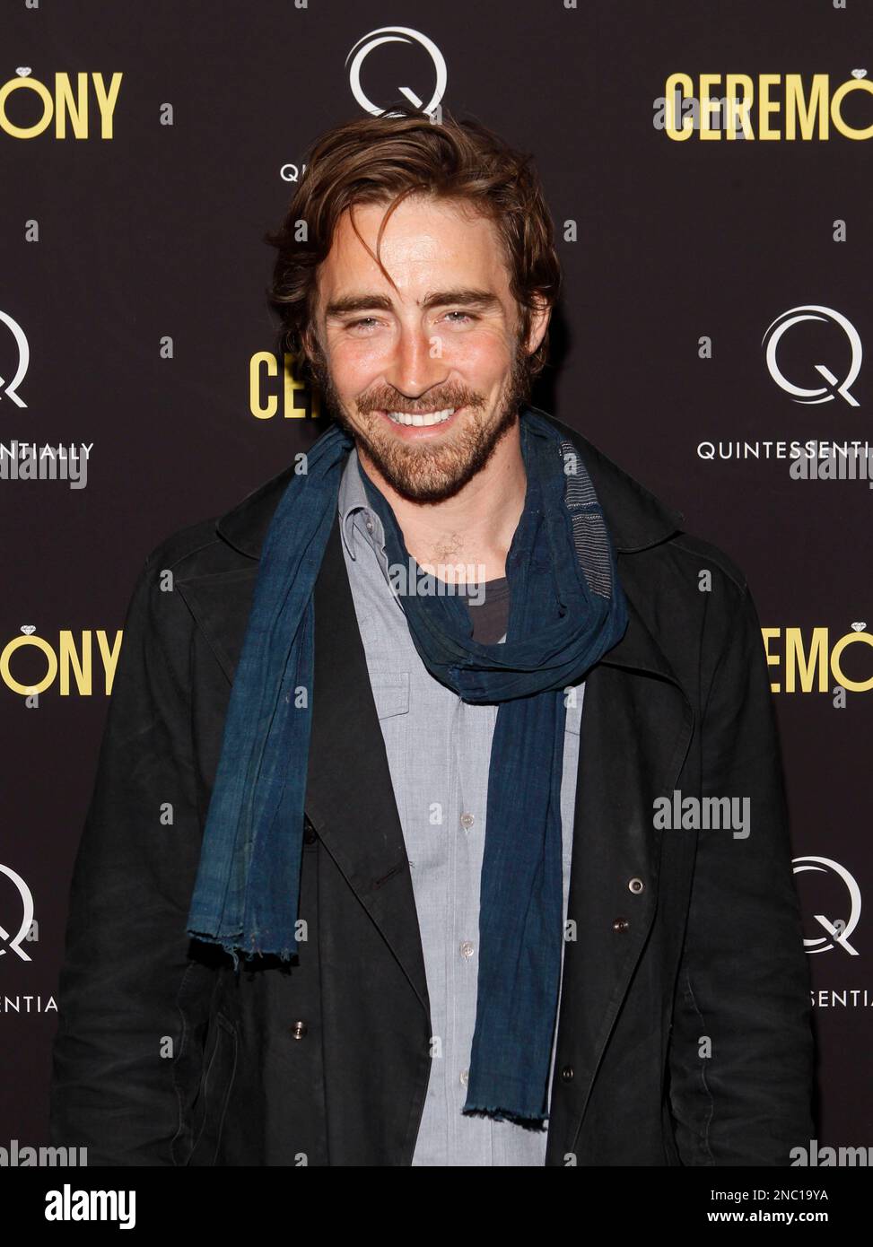 Actor Lee Pace arrives for a screening of the new film "Ceremony" at ...