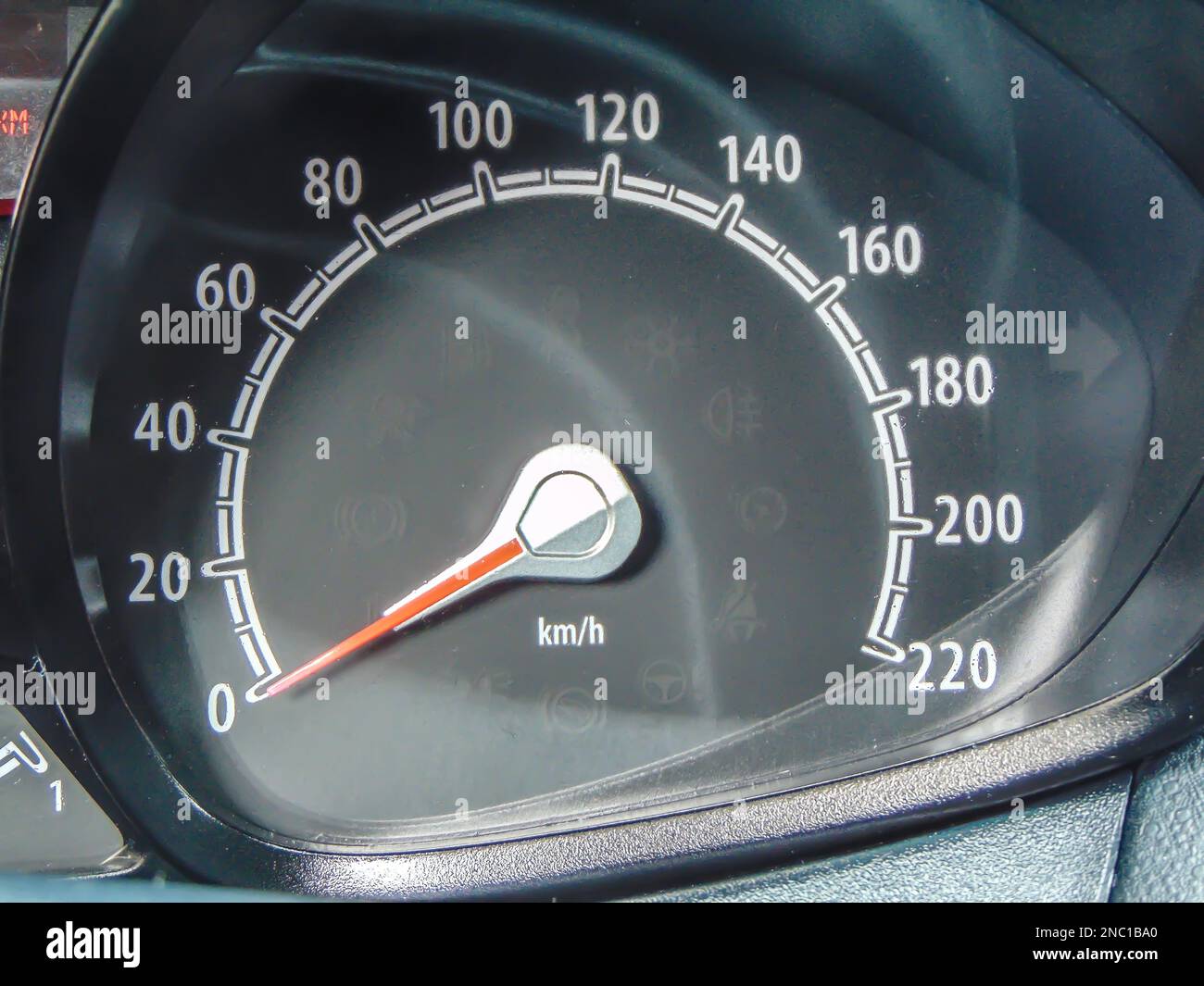 The speedometer of a car Stock Photo - Alamy