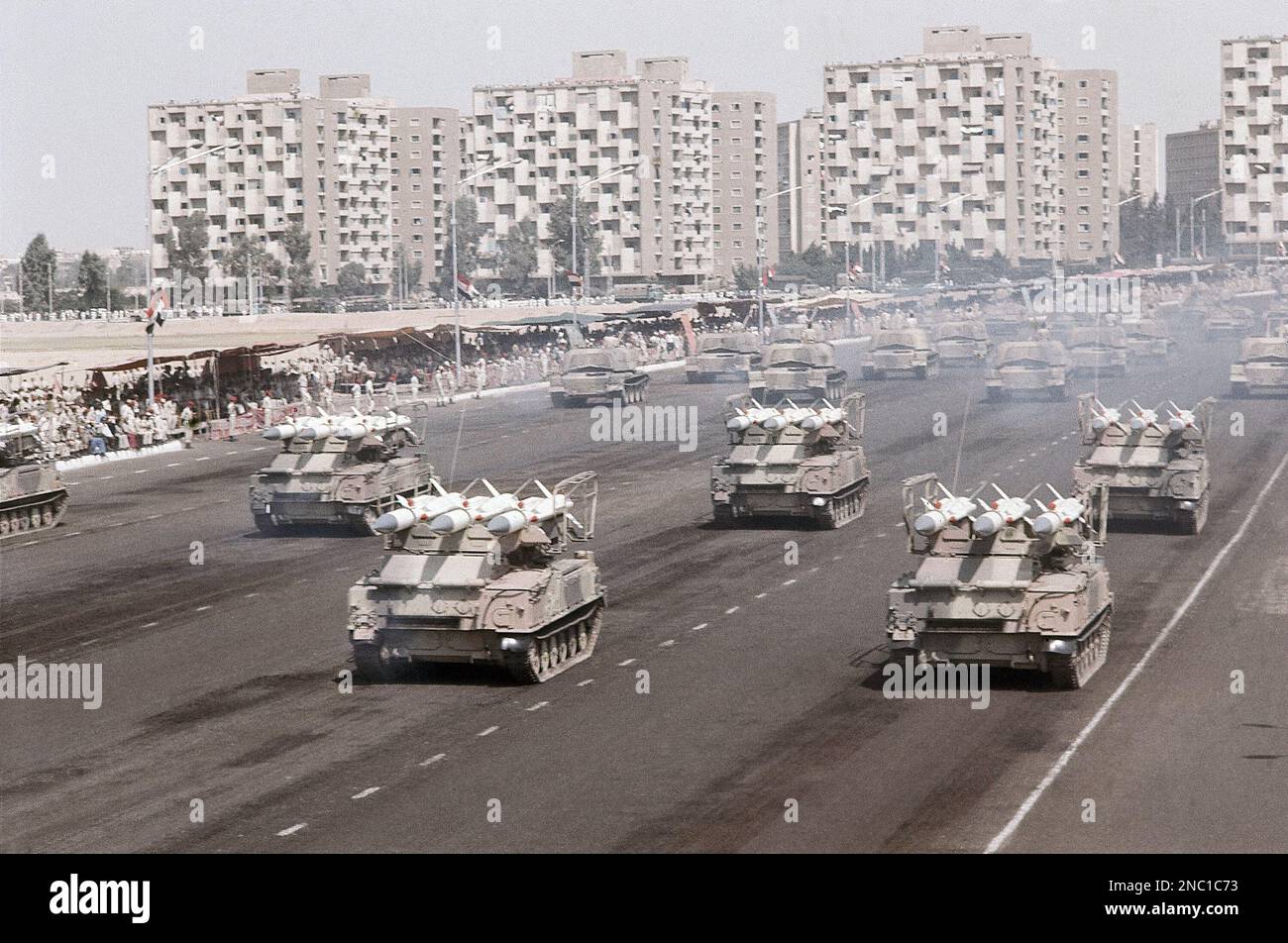Egypt marked the third anniversary of the 1973 war with Israel. A ...