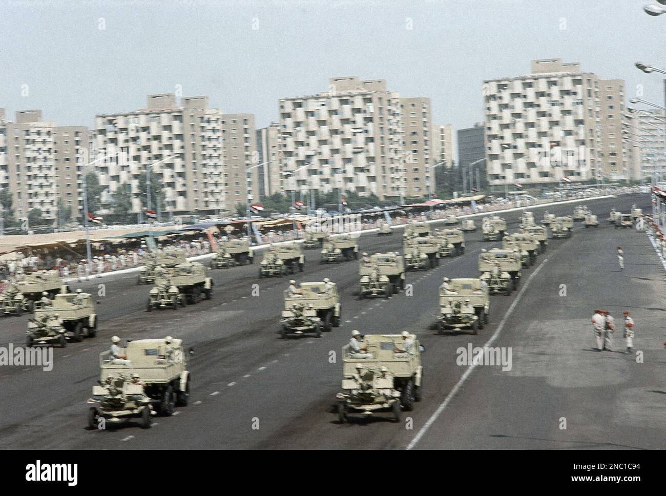 Egypt marked the third anniversary of the 1973 war with Israel. A ...
