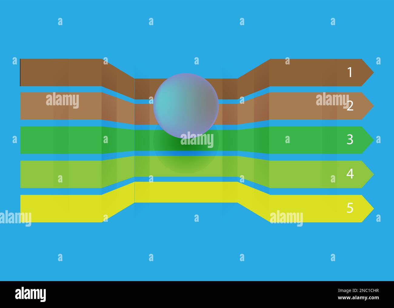 Graph options banner. Vector illustration Stock Vector Image & Art - Alamy