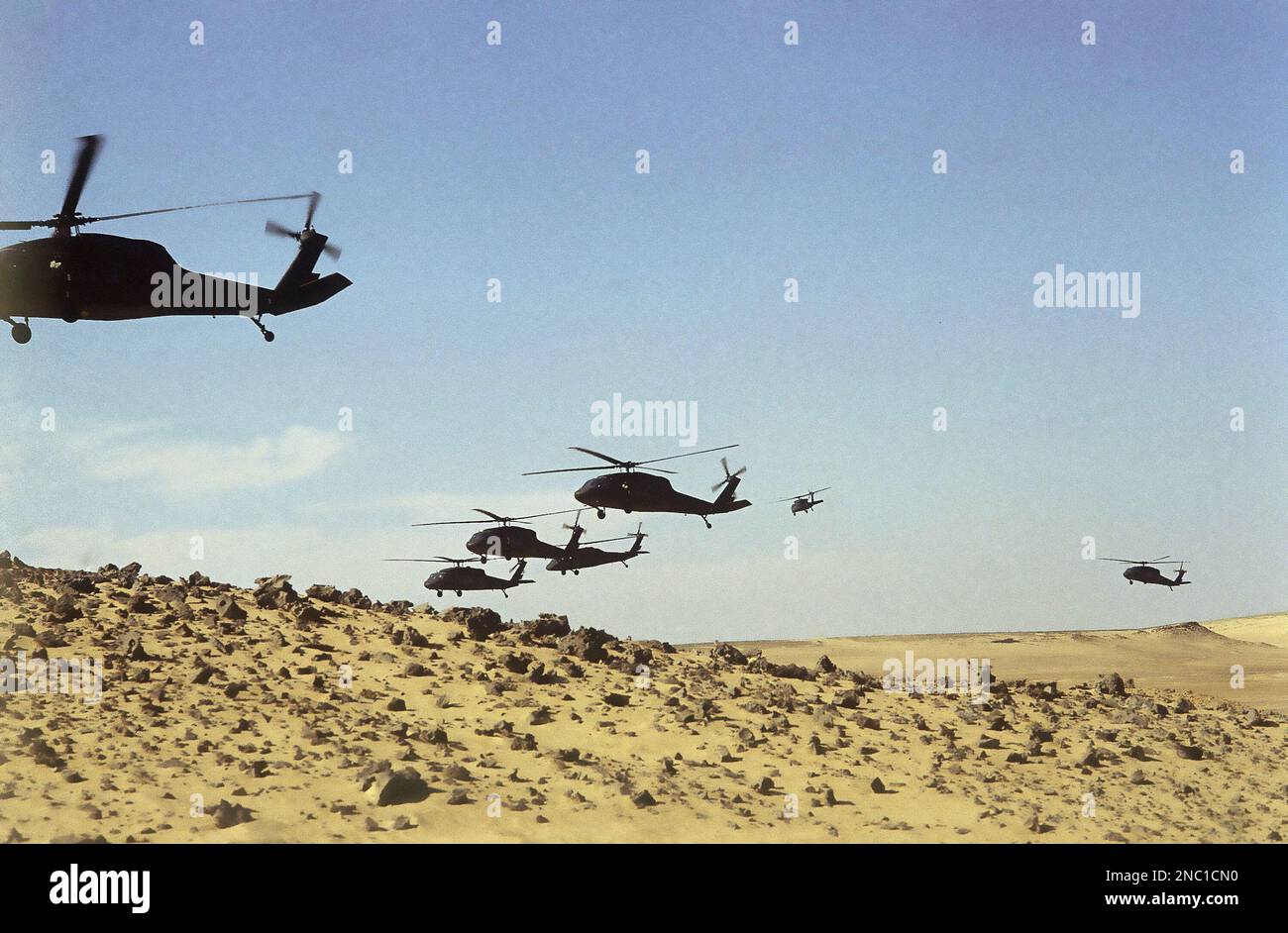 Joint American-Egyptian exercises currently being conducted on Egyptian ...