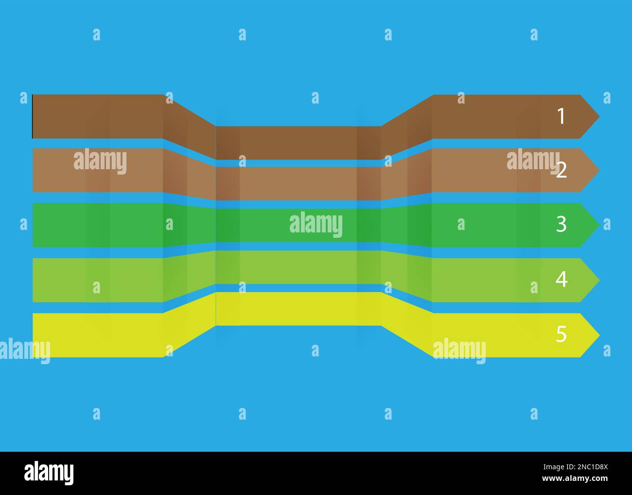 Graph options banner. Vector illustration Stock Vector Image & Art - Alamy