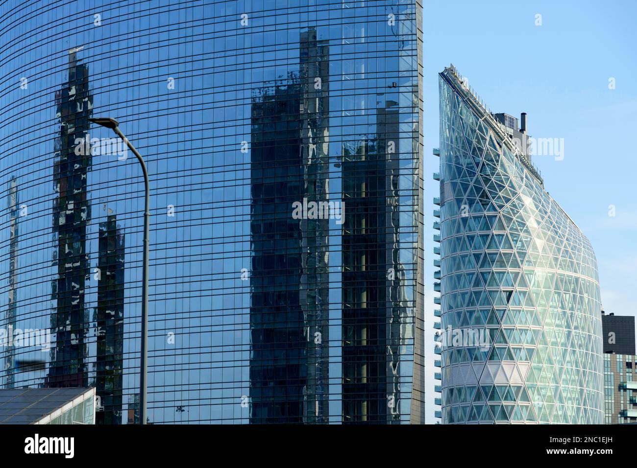 Modern buildings at Porta Nuova in Milan, Lombardy, Italy Stock Photo ...