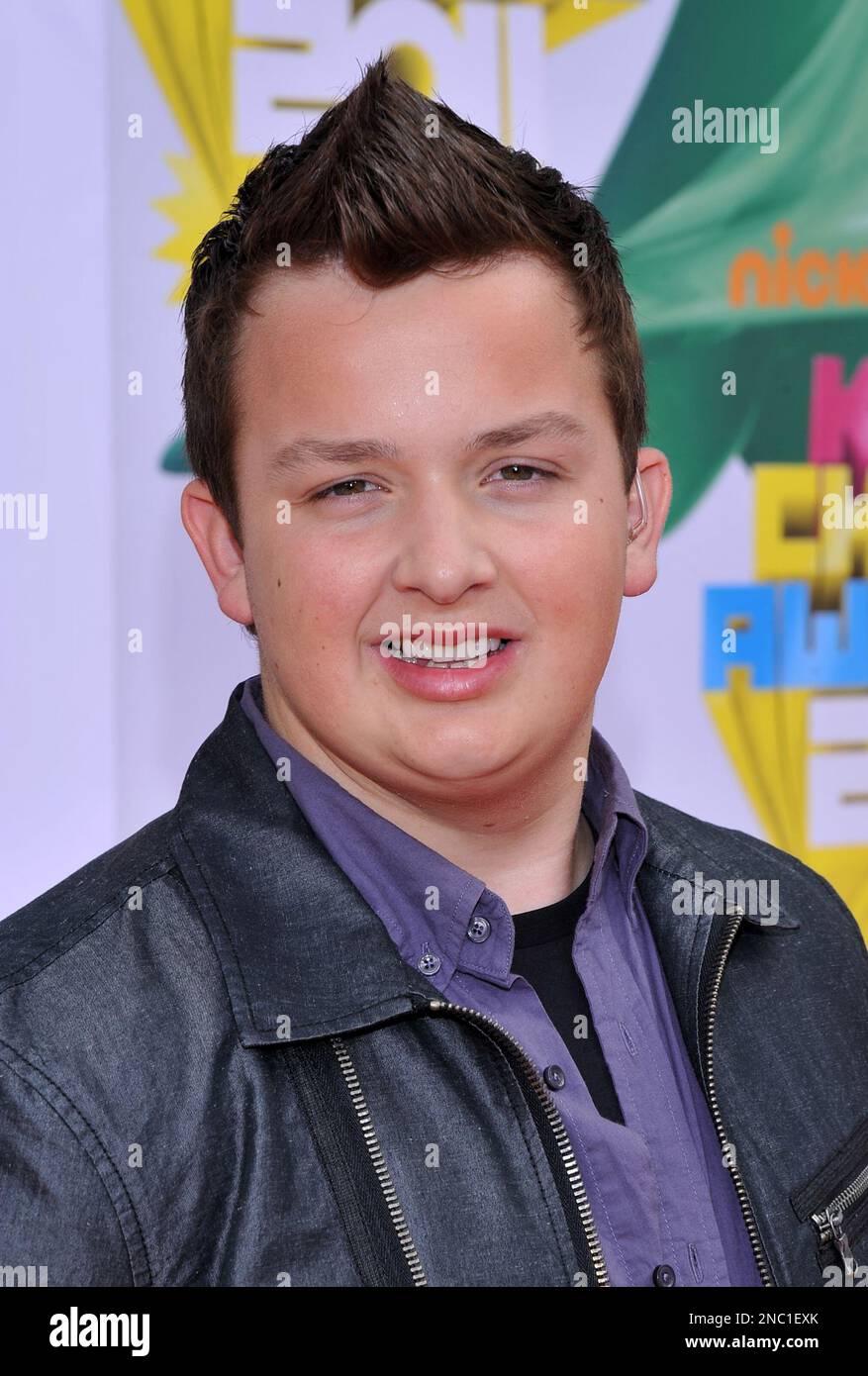 Noah Munck arrives at Nickelodeon's 24th Annual Kids' Choice Awards on ...