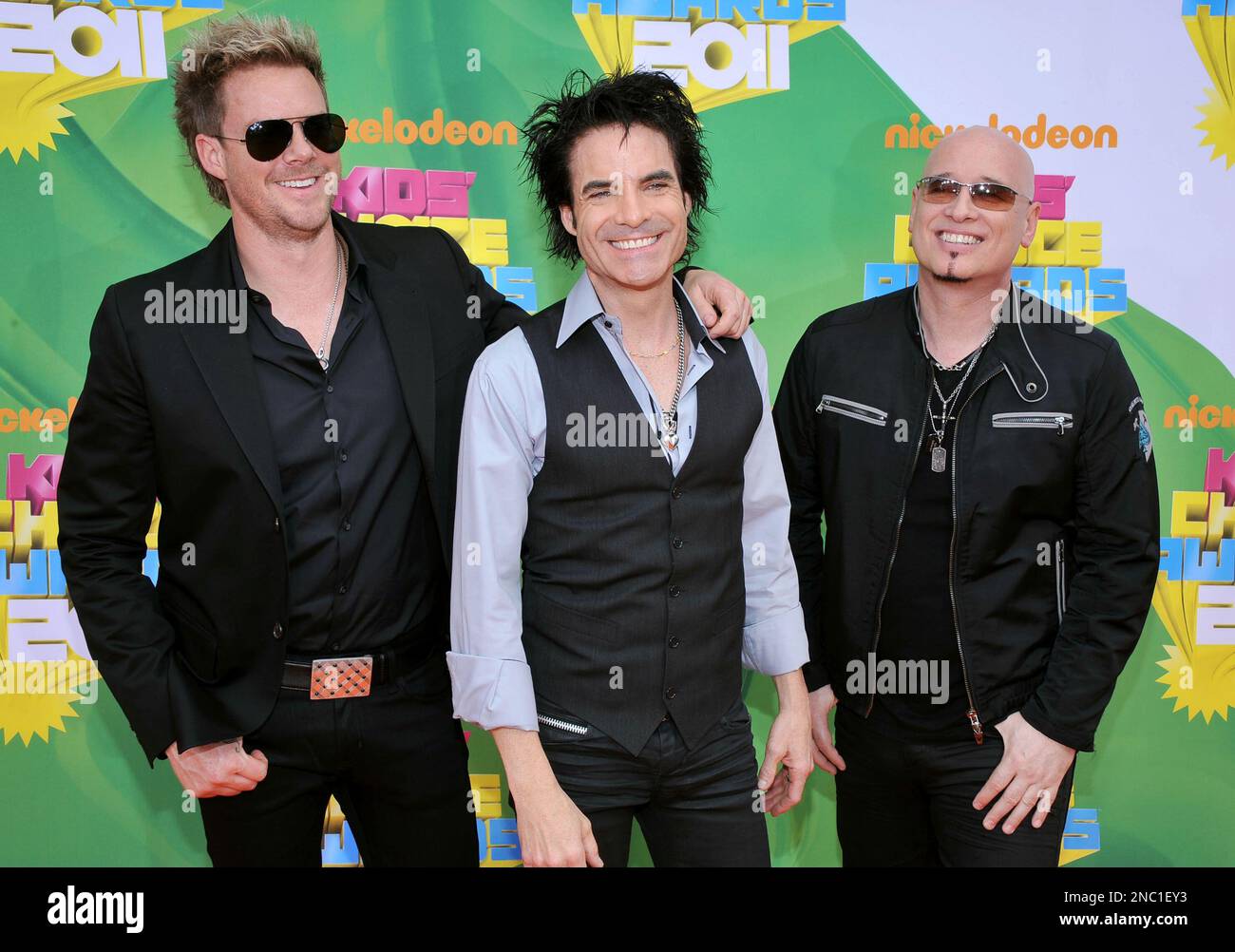 From left, Scott Underwood, Patrick Monahan and Jimmy Stafford of the ...