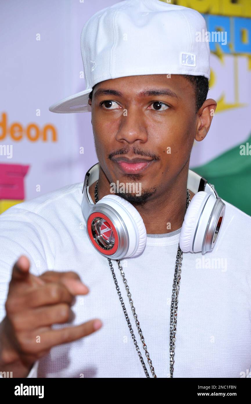 Nick Cannon arrives at Nickelodeon's 24th Annual Kids' Choice Awards on ...