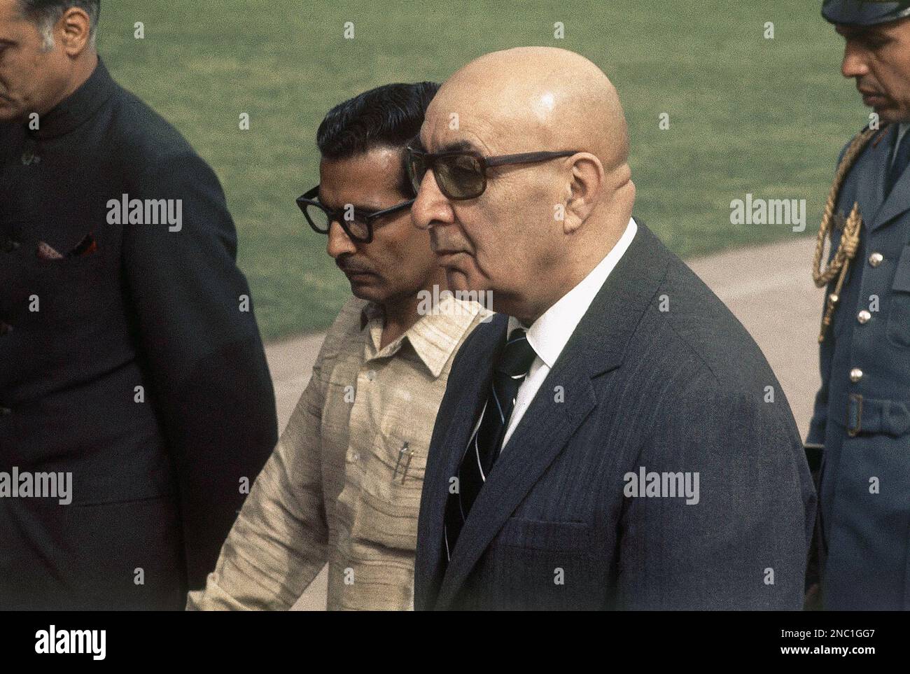 President Daoud of Afghanistan in New Delhi, India in April 1975. (AP ...