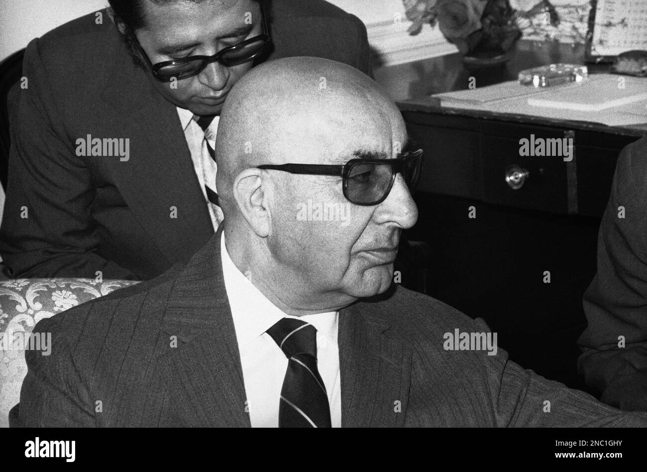 President Daoud of Afghanistan in New Delhi, India in April 1975. (AP ...
