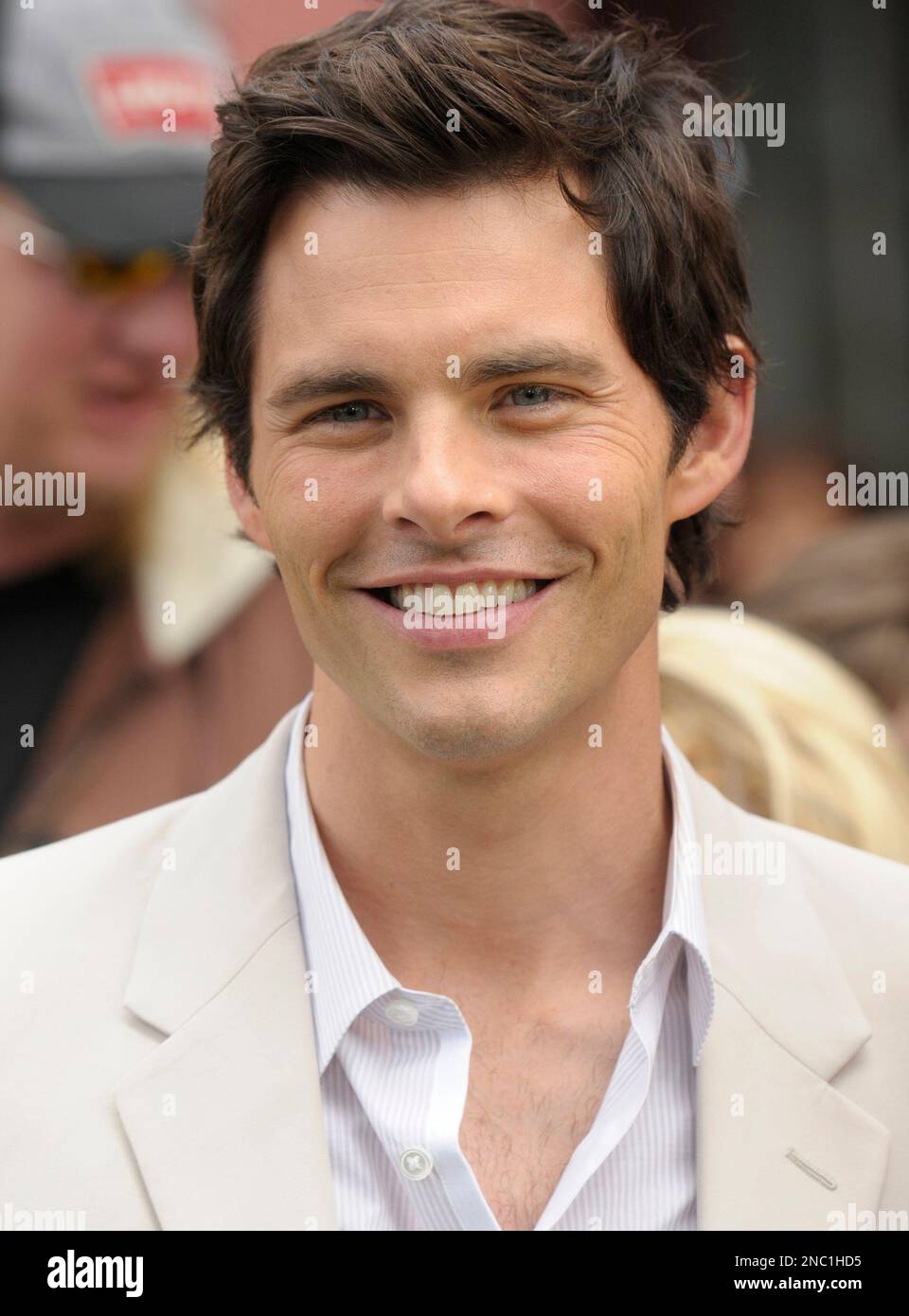 Actor James Marsden arrives at the premiere of the feature film "Hop ...