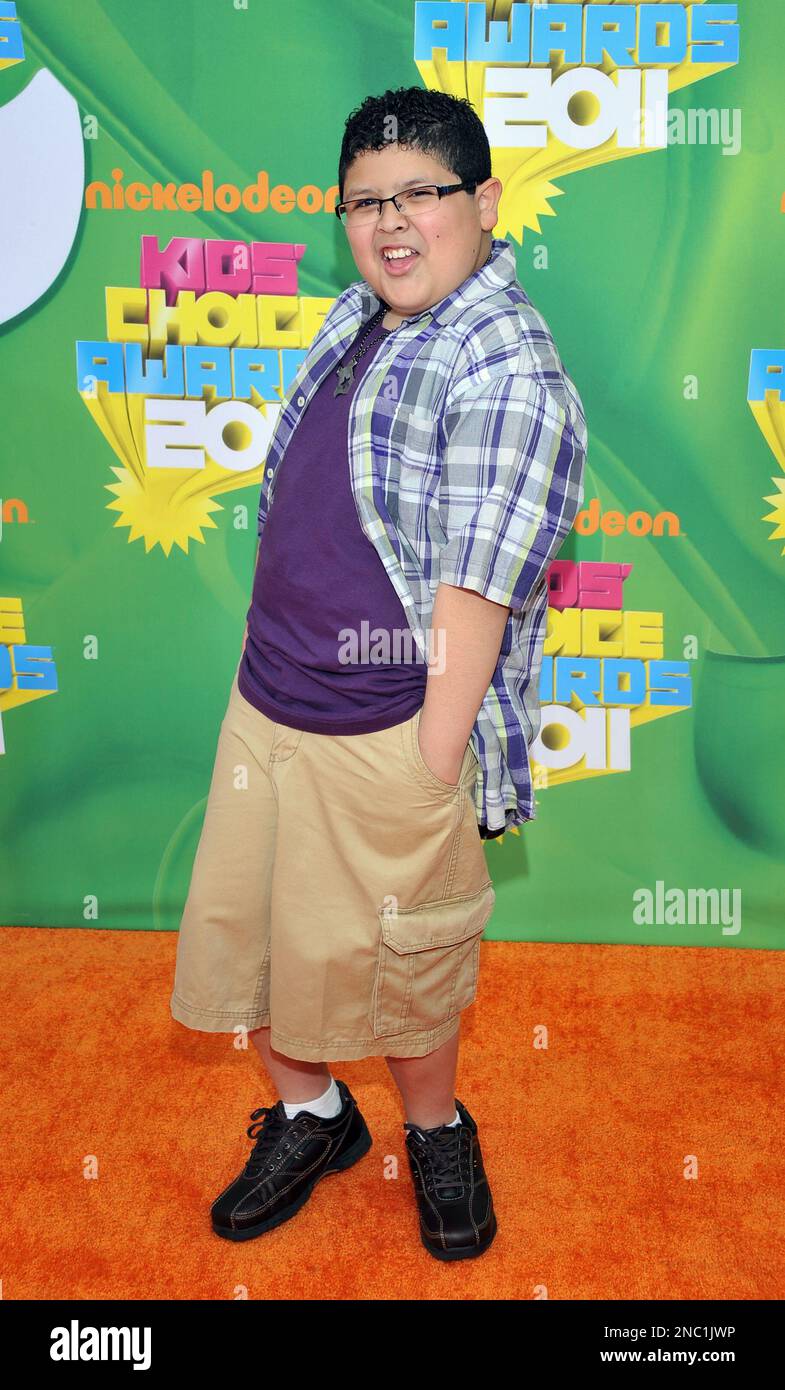 Rico Rodriguez arrives at Nickelodeon's 24th Annual Kids' Choice Awards ...