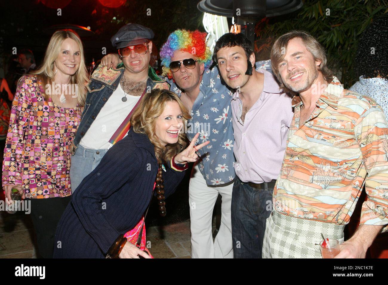 Paul Adelstein, second from left, Mike O'Malley, third from left, Sam ...