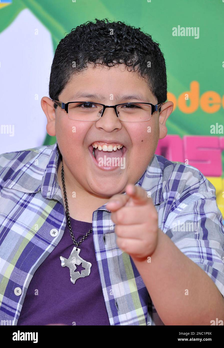 Rico Rodriguez arrives at Nickelodeon's 24th Annual Kids' Choice Awards ...