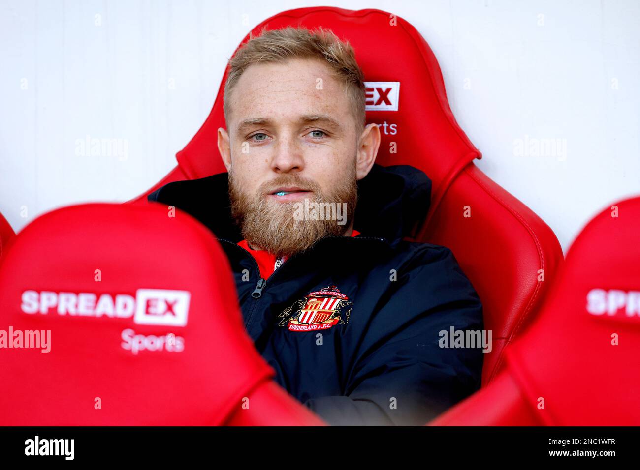 Sunderland alex pritchard bench hi-res stock photography and images - Alamy