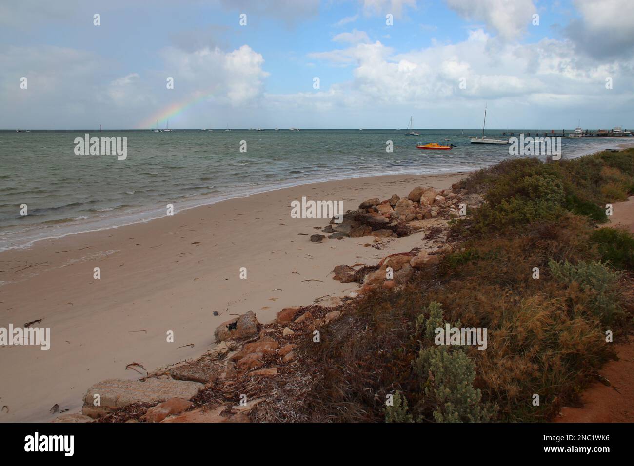 indian ocean at denham (australia Stock Photo - Alamy