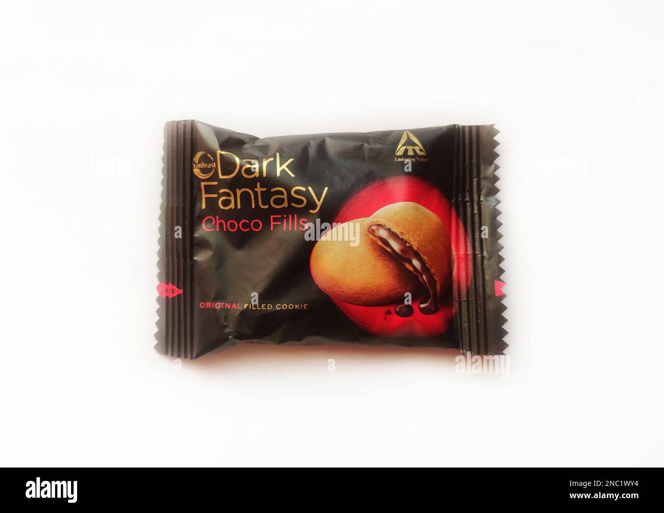 Sunfeast Dark Fantasy Choco Fills in isolated background Stock Photo ...