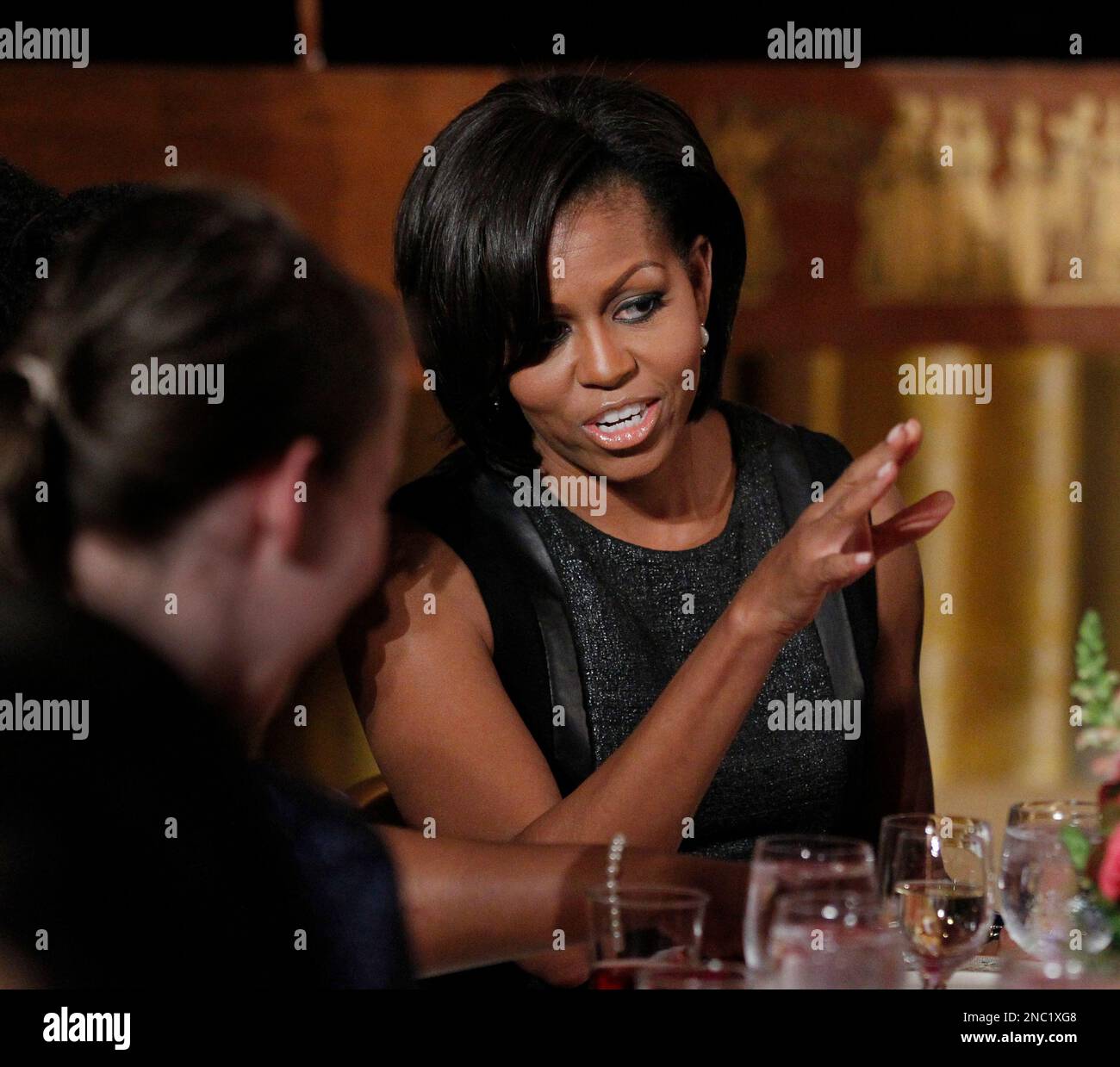 First lady Michelle Obama hosts mentoring event to celebrate Women's ...
