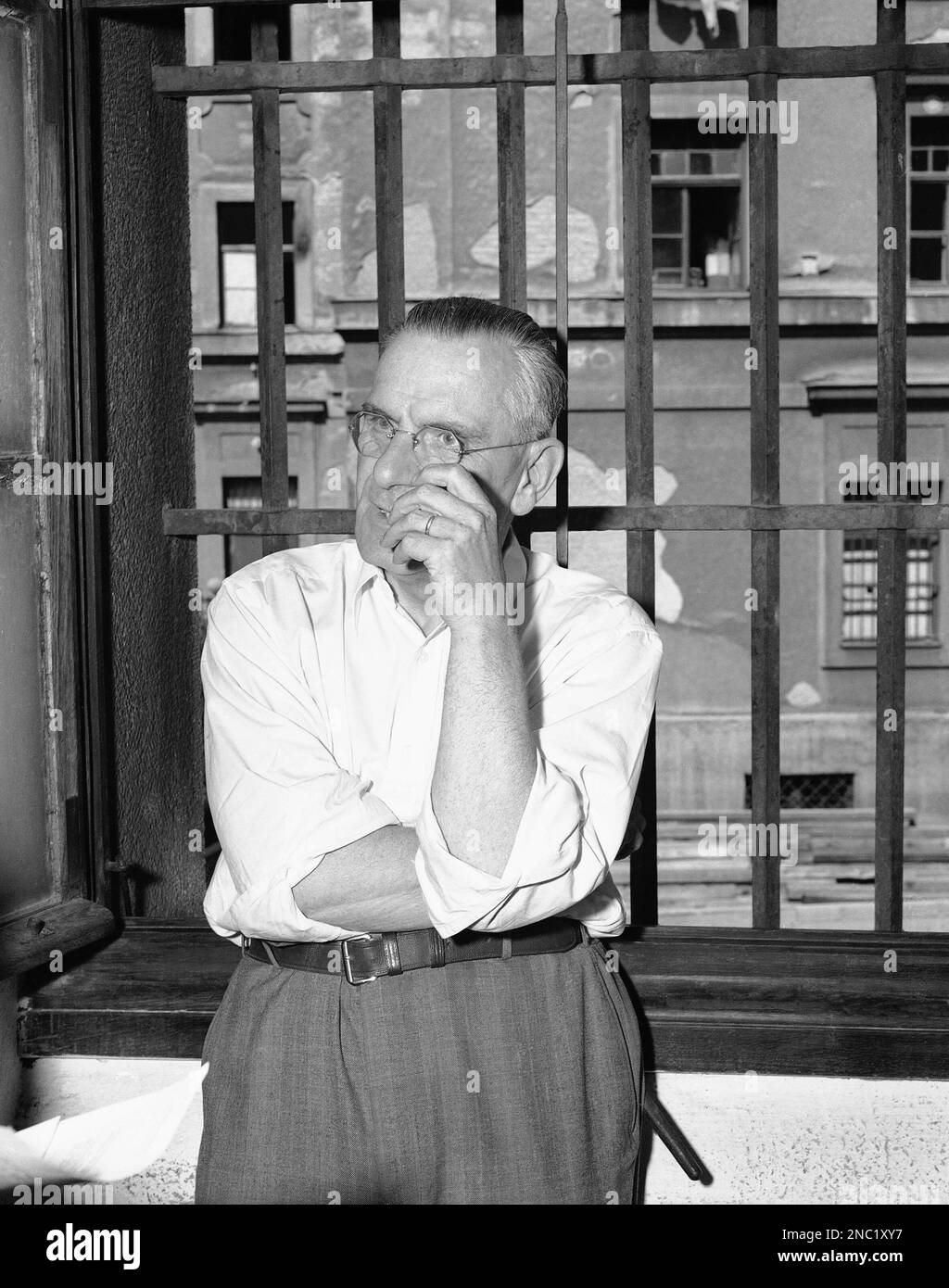 Fritz Julius Kuhn, former leader of the German-American Bund in the U.S ...