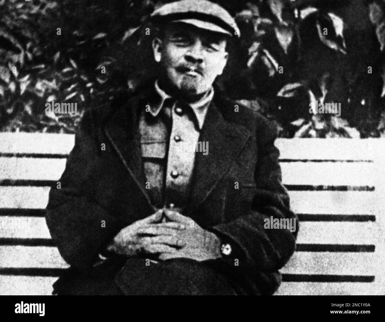 Vladimir Ilich Lenin shown August 31, 1950, in a park in 1922. (AP ...