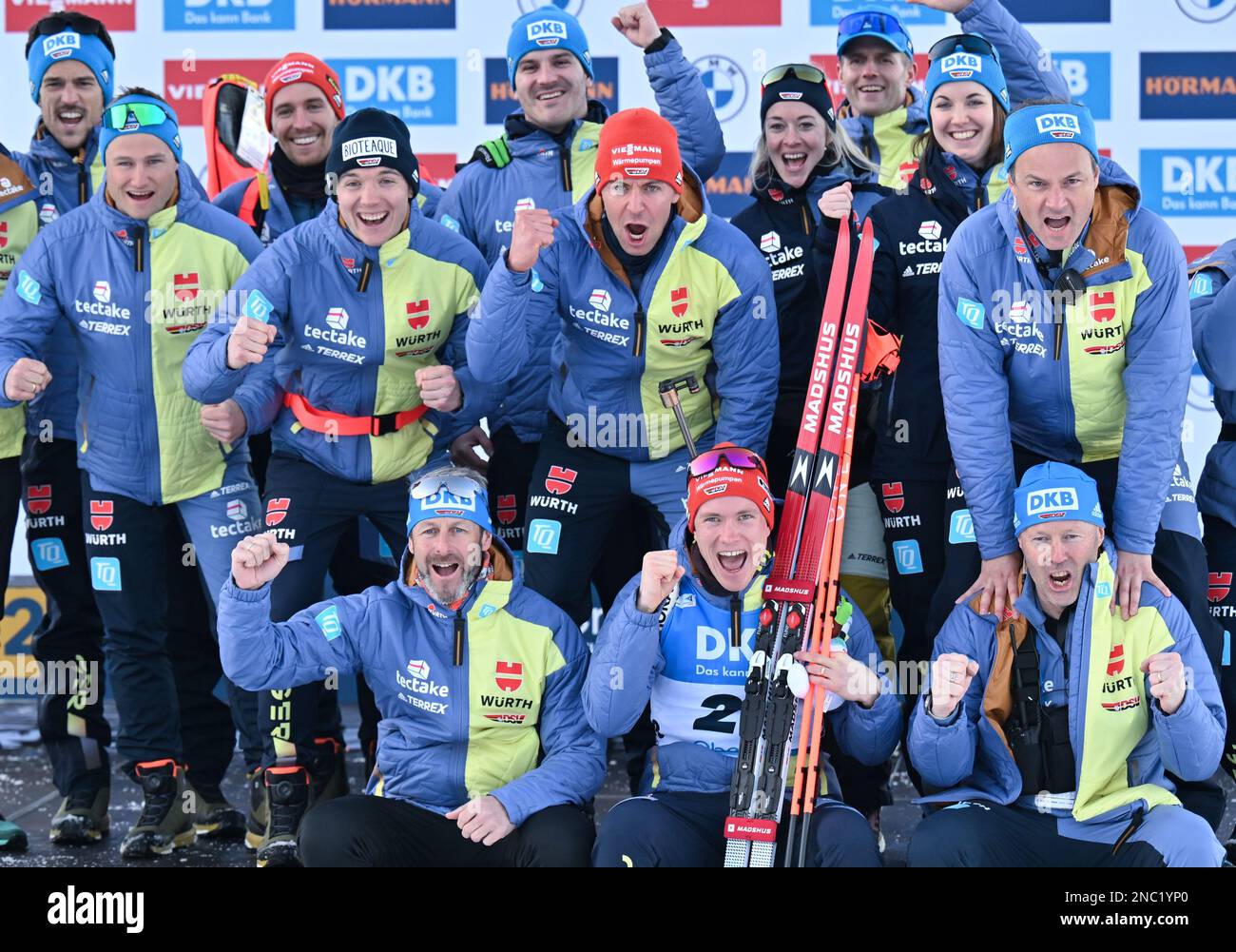 Oberhof, Germany. 14th Feb, 2023. Biathlon, World Championships ...