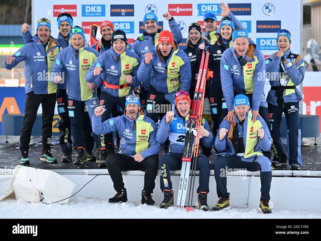 Oberhof, Germany. 14th Feb, 2023. Biathlon, World Championships ...